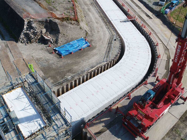 ボックスカルバートを利用した地盤沈下対策工事例 - 不二コンクリート工業株式会社